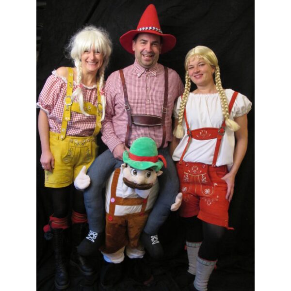 Komplet tyroler outfit – Alice kostumeland